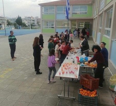 "Υγιεινό πρωινό" στο 1ο Δημοτικό Σχολείο Μεσολογγίου - ΑΙΧΜΗ ...