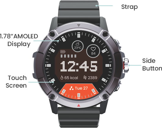 Crest Pro Smartwatch User Manual – Features & Setup Guide