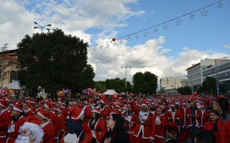 Χριστούγεννα: Χαμος στο Santa Run στα Χανιά