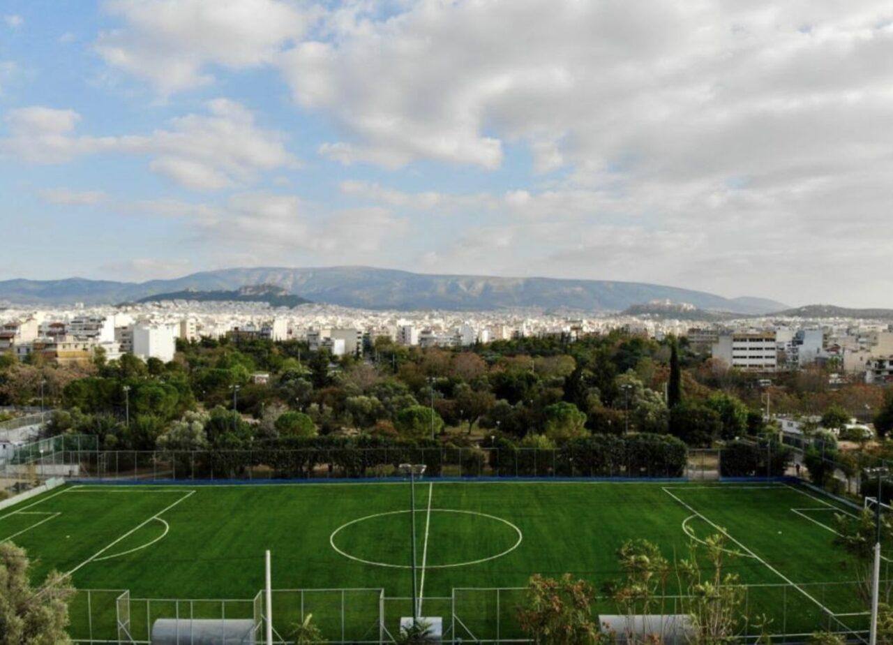 Γήπεδα Αθήνα : Η διαμόρφωση του χώρου στην Ακαδημία Πλάτωνος
