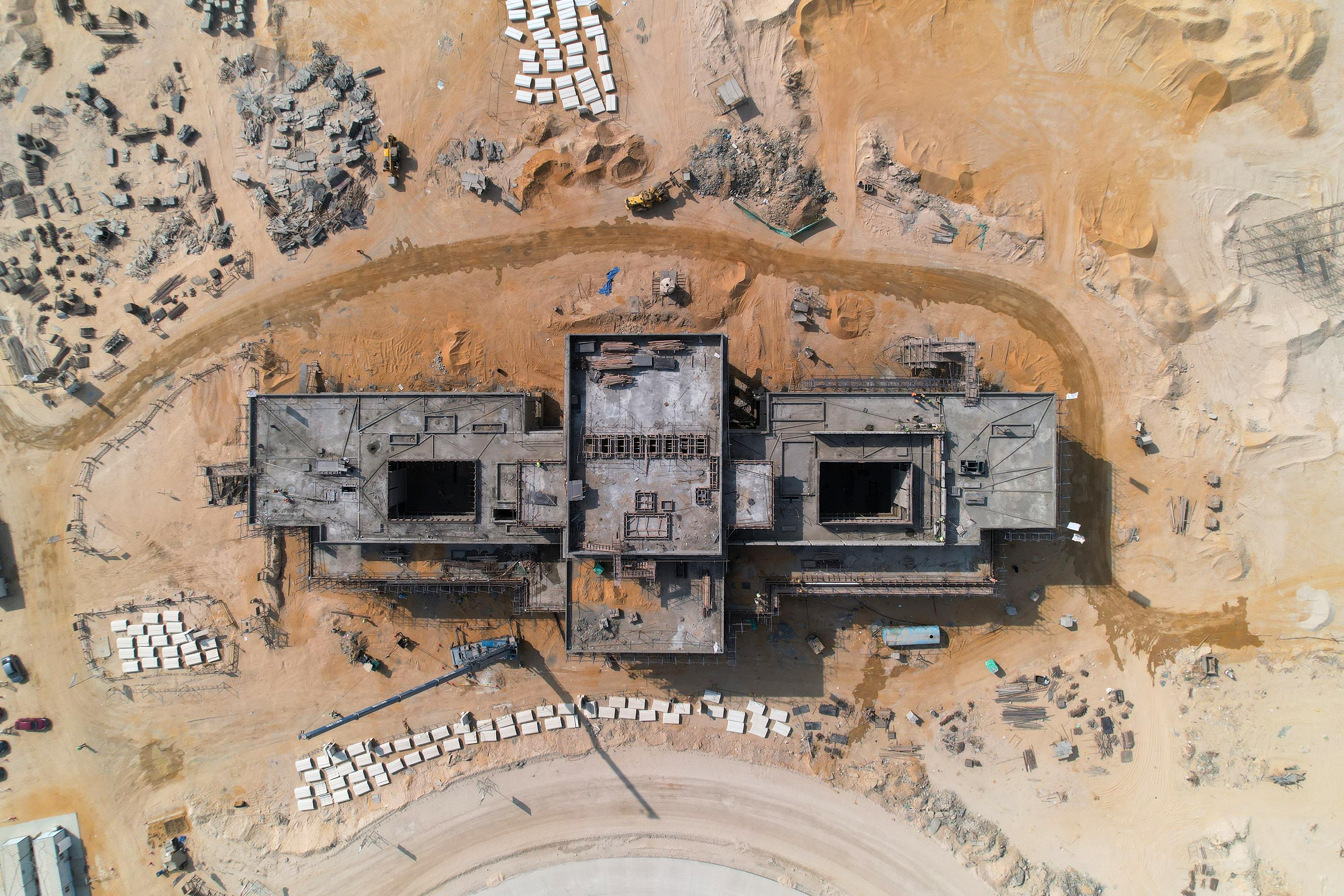 Construction of Administrative and Auxiliary Buildings of Sokhna Port