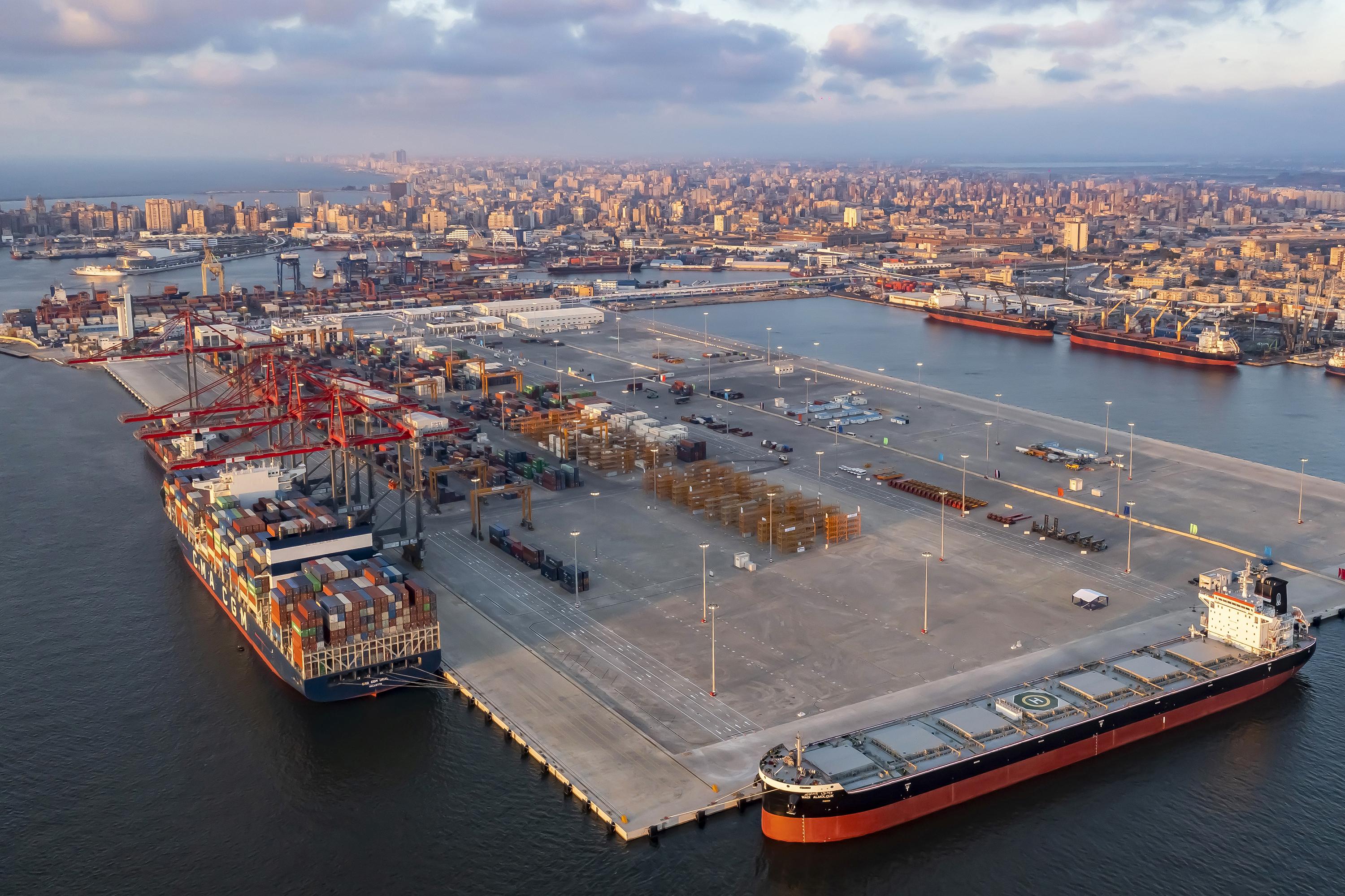 Tahya Masr Multi-Purpose Terminal Alexandria Seaport Berths 55/62