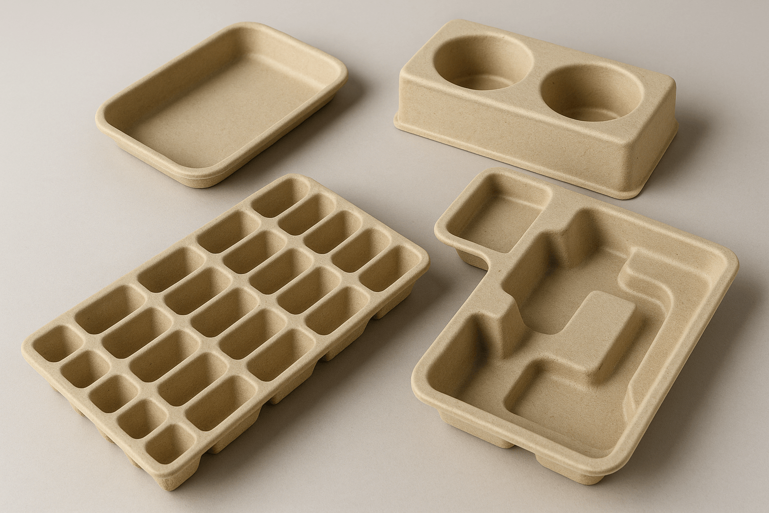 Molded Fiber Packaging | Fiber-reinforced inlays & trays | formary