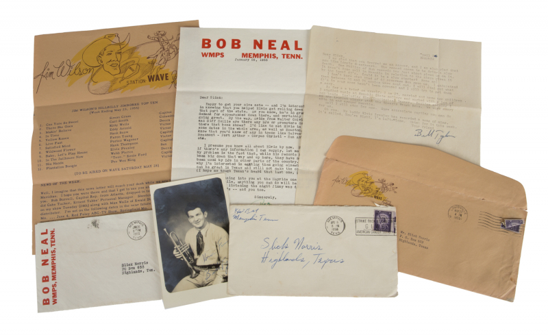 BOB NEAL CORRESPONDENCE ABOUT ELVIS PRESLEY