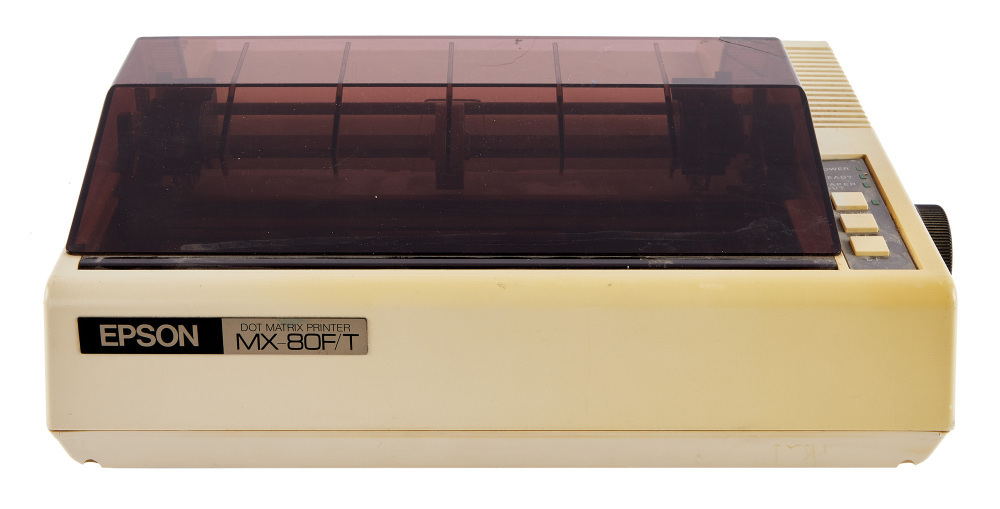 EPSON: 1981 EPSON "MX-80 F/T" TERMINAL PRINTER