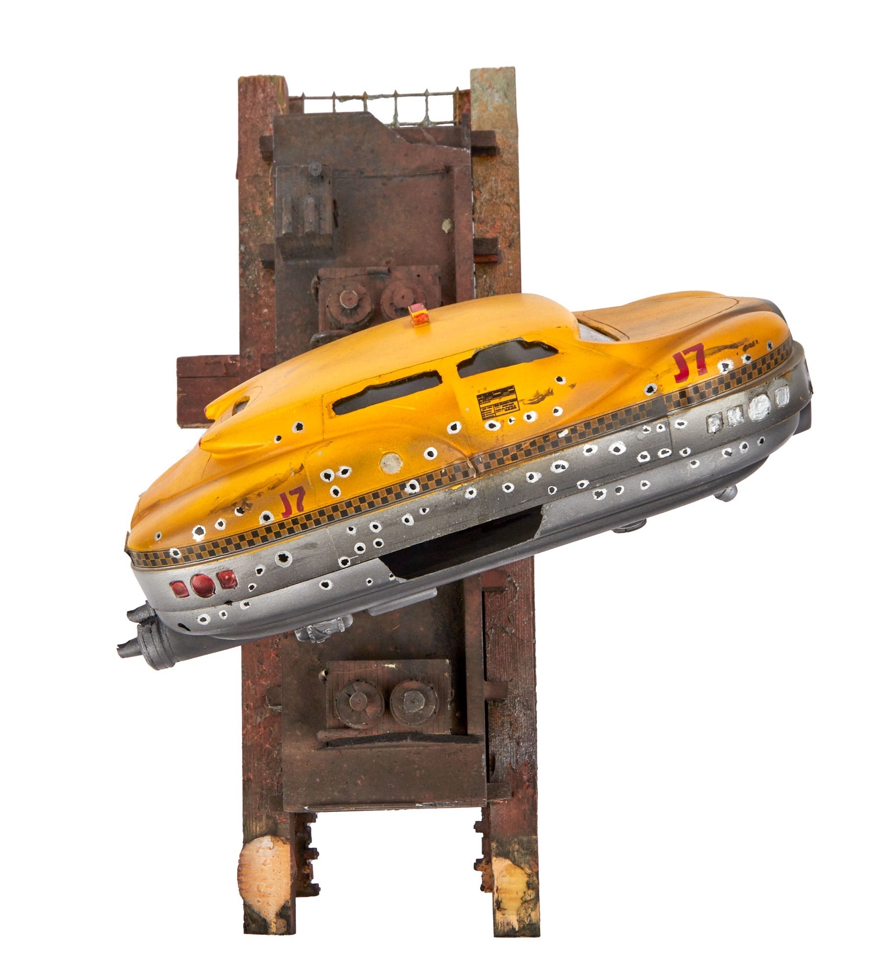 The Fifth Element | Taxi Cab Model Scene Prop