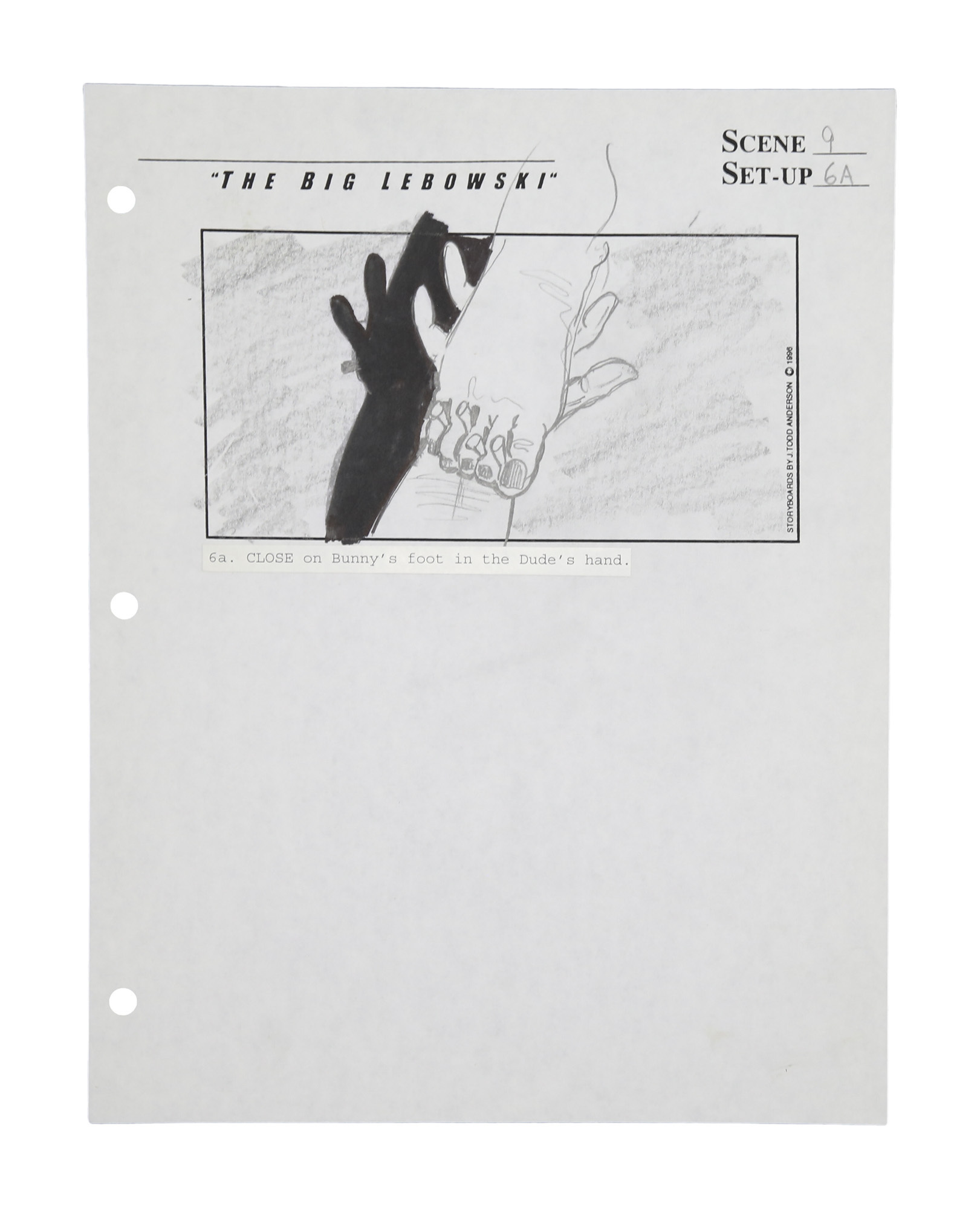 The Big Lebowski | One Page, Scene 9 / Set-Up 6A | "Pool Scene ...