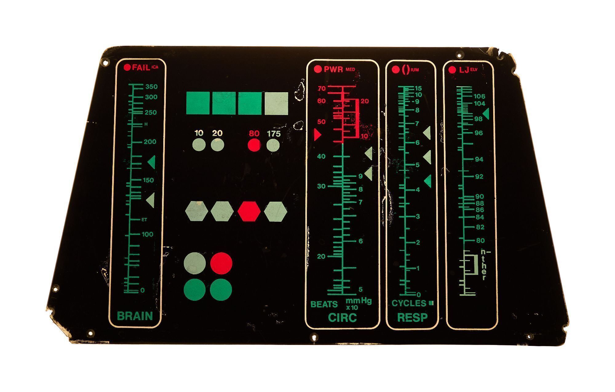 Star Trek II: The Wrath of Khan | Sickbay Bio Bed Panel
