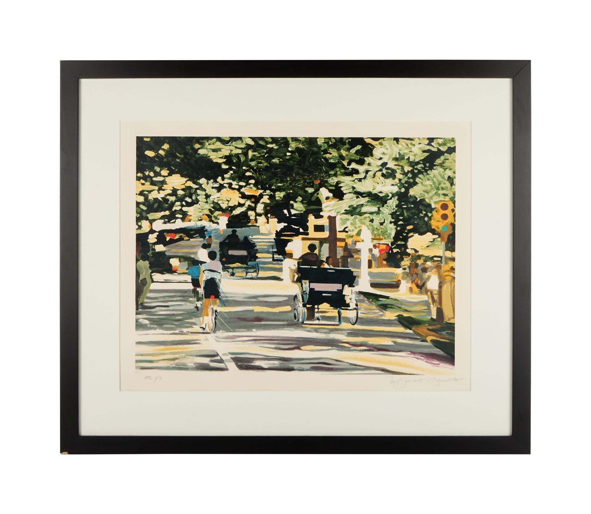 Tony Bennett | Sunday in Central Park Lithograph Print