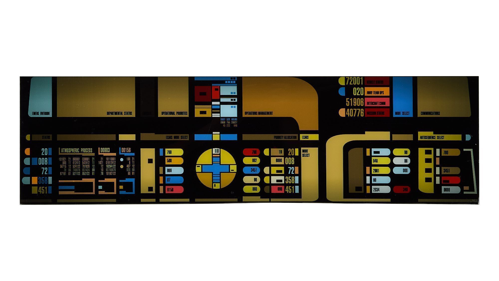 Star Trek: Picard | USS Enterprise-D OPS LCARS Control Panel