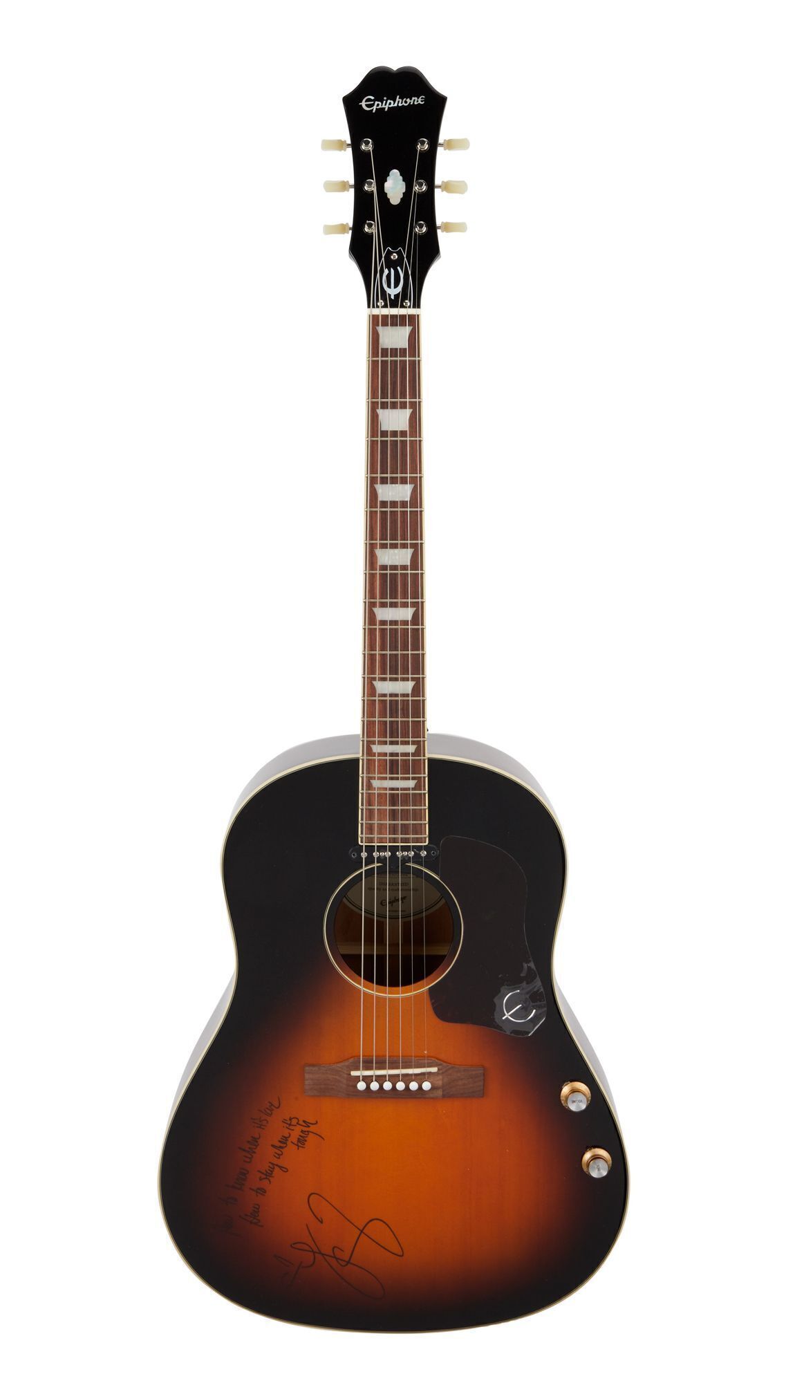 Lainey Wilson | Signed Epiphone EJ-160 E "Things A Man Oughta Know ...