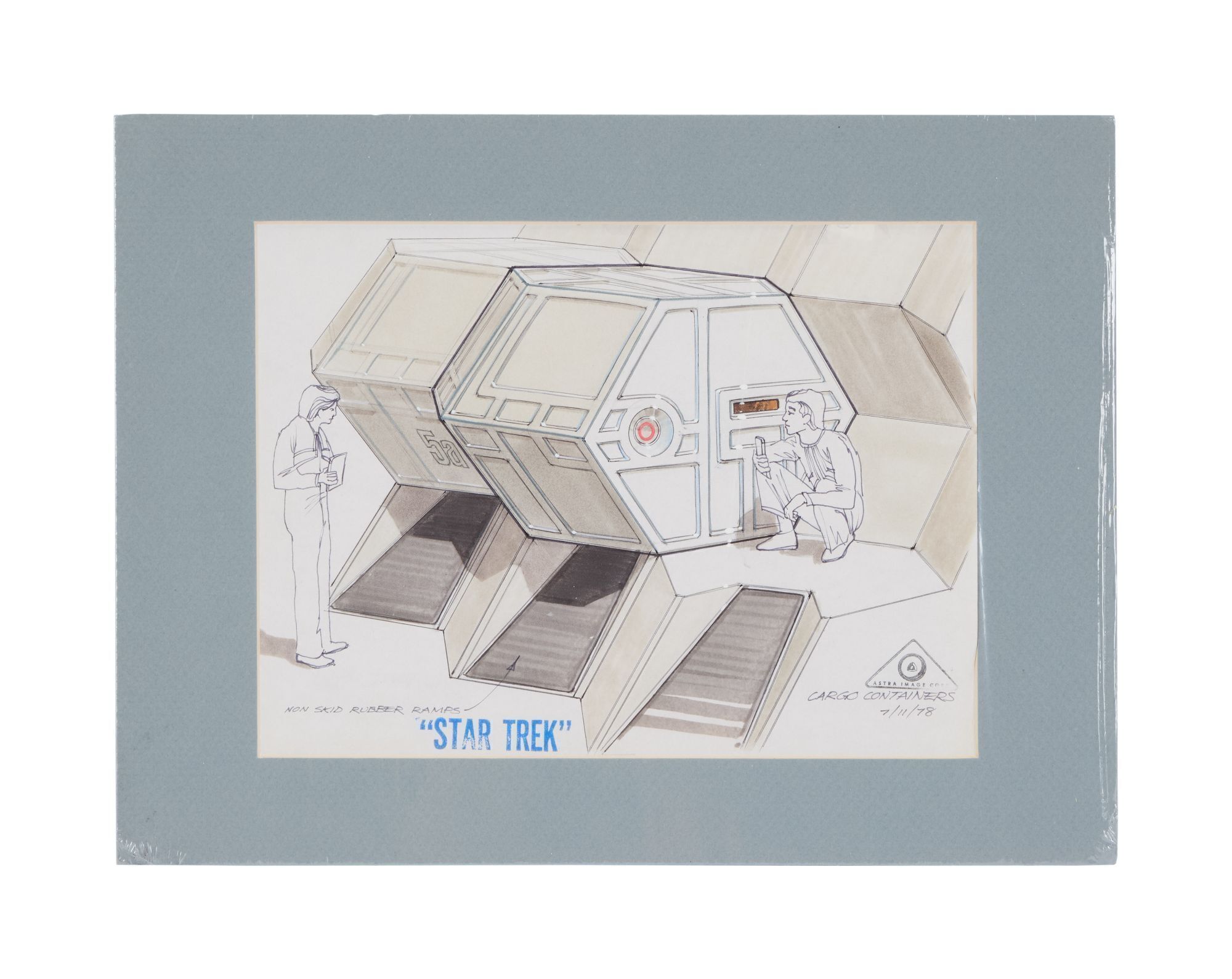 Star Trek: The Motion Picture | Cargo Container and Anti-Gravity Gurney ...