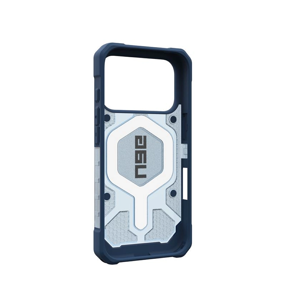 UAG Θήκη με Κορδόνι Pathfinder Clear MagSafe iPhone 17 Pro Blues Lanyard - LABMOBILE