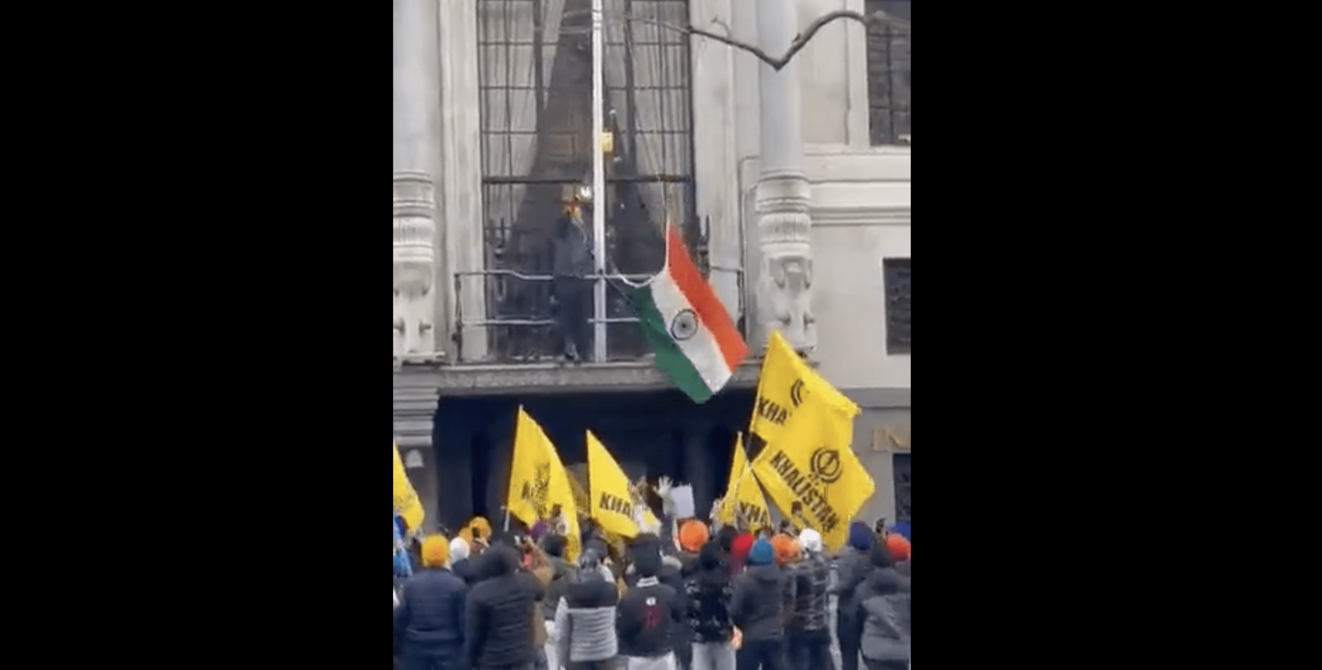 Delhi Police file UAPA case over protest outside Indian High Commission ...