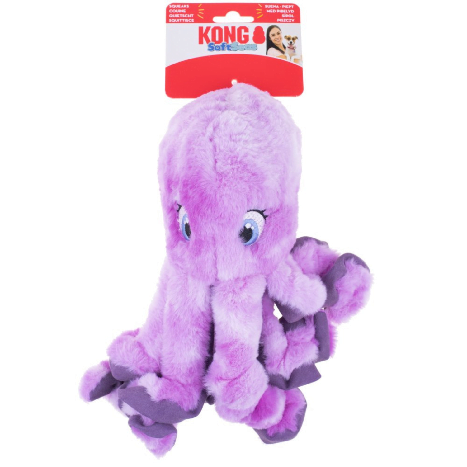 Kong SoftSeas Octopus - PetBox