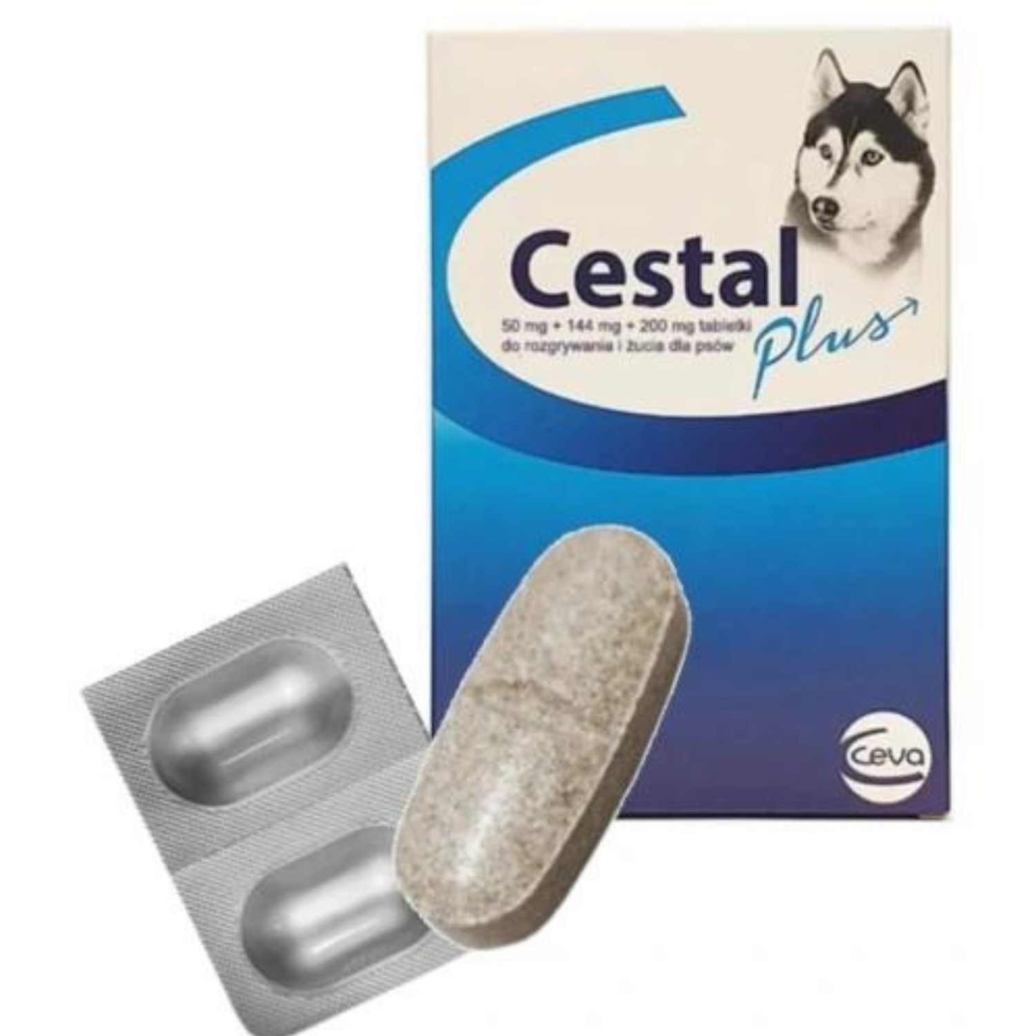 Cestal Plus tabletki odrobaczające 2 szt - PetBox
