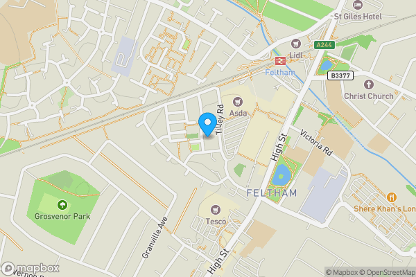 Flat 50, Belvedere House, Lemon Grove, FELTHAM, Middlesex, TW13 4DH
