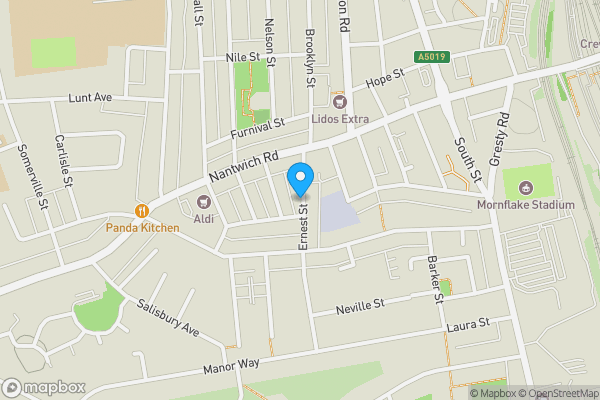 26 Ernest Street, Crewe, Cheshire, CW2 6JF