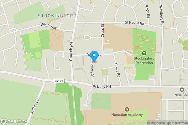 49 Priory Street Priory Street, Nuneaton, Warwickshire, CV10 8JP