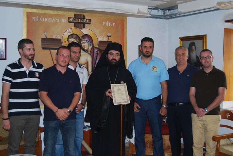 Επίτιμο μέλος της ΙΡΑ ο Αρχιμανδρίτης Νεκτάριος Μητρόπουλος, Ηγούμενος ...