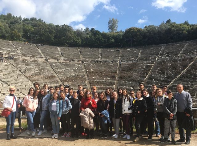 Εκπαιδευτική Επίσκεψη μαθητών της Γ' τάξης του 9ου Γυμνασίου Τρικάλων