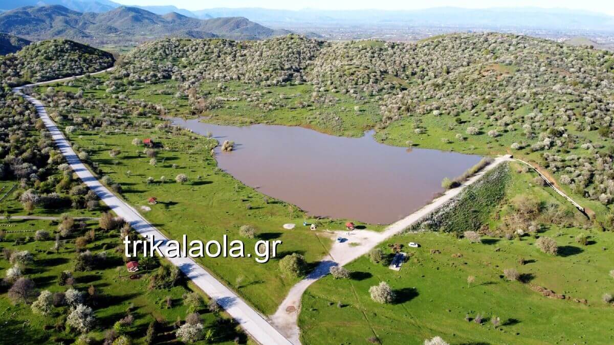 Λιμνοδεξαμενή και αρδευτικό δίκτυο στο Παλαιομονάστηρο