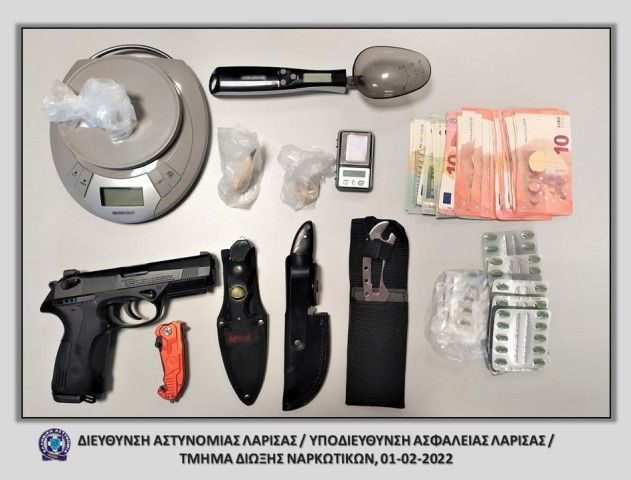 Σύλληψη για ναρκωτικά στη Μαγνησία