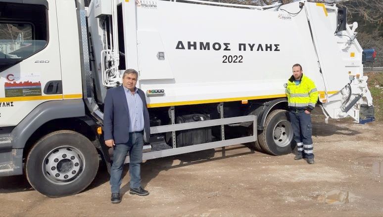 Νέο απορριμματοφόρο απέκτησε ο δήμος Πύλης | Trikalaola.gr
