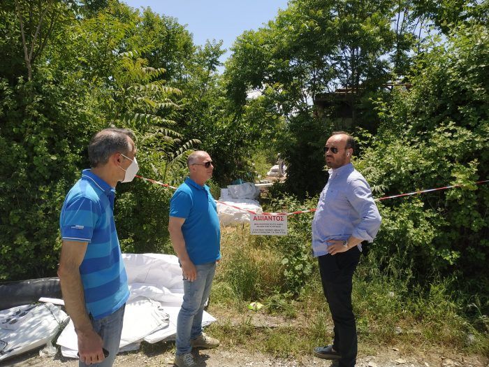 Δήμος Μουζακίου: Απομάκρυνση υλικών αμιάντου από το οικόπεδο του ...