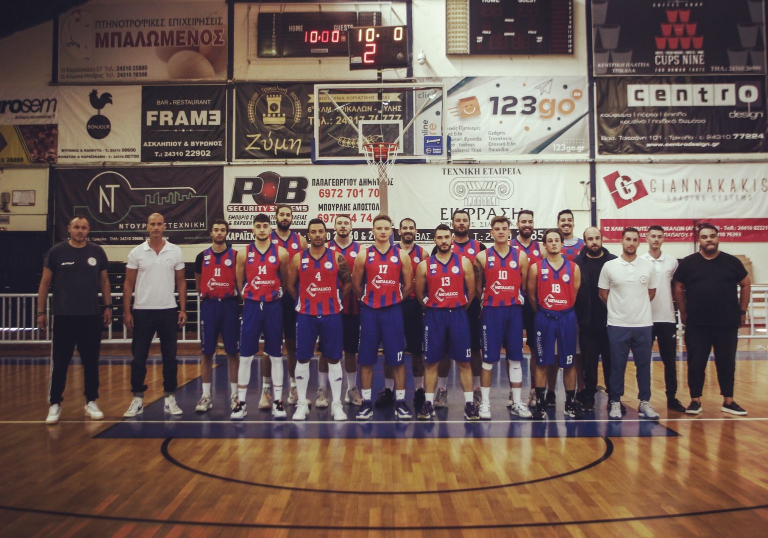 Φιλική νίκη για τον μπασκετικό ΑΟ Τρίκαλα επί της Αναγέννησης Καρδίτσας ...