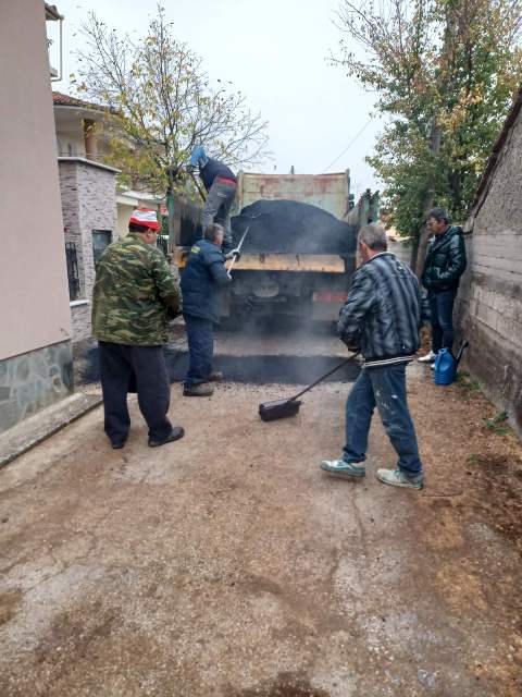 Συντήρηση και επισκευή οδών και οδοστρωμάτων στην Τ.Κ. Αγιοφύλλου του ...