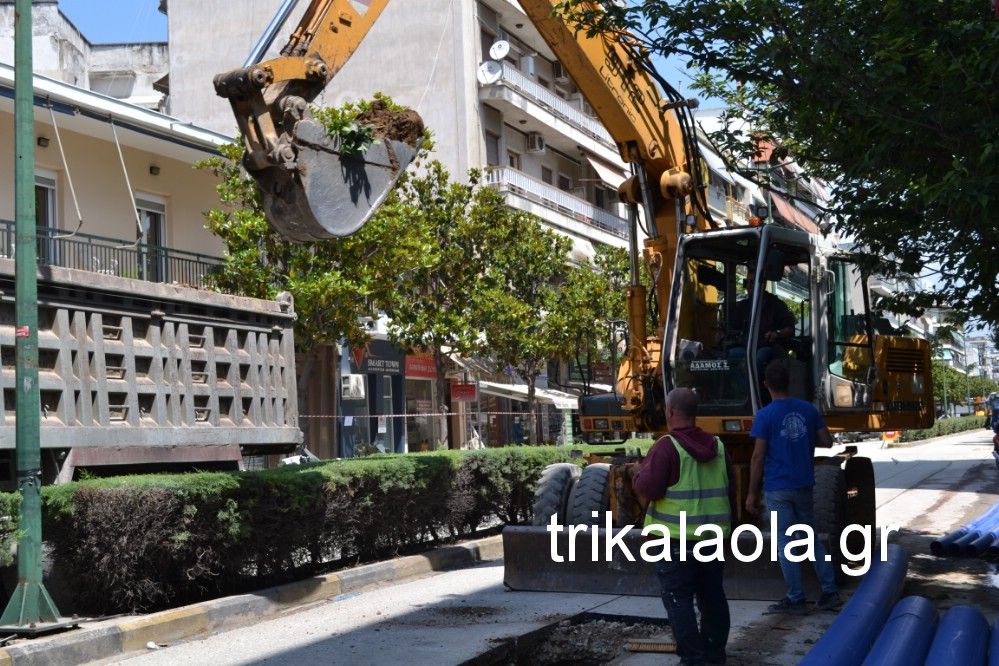 Κλειστοί δρόμοι στα Τρίκαλα για έργα | Trikalaola.gr