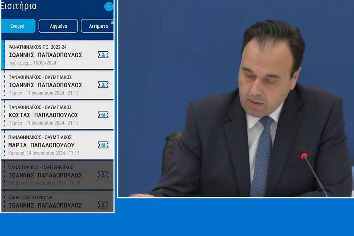 Παπαστεργίου: Αυτή είναι η διαδικασία για την είσοδο στα γήπεδα, πώς θα ...
