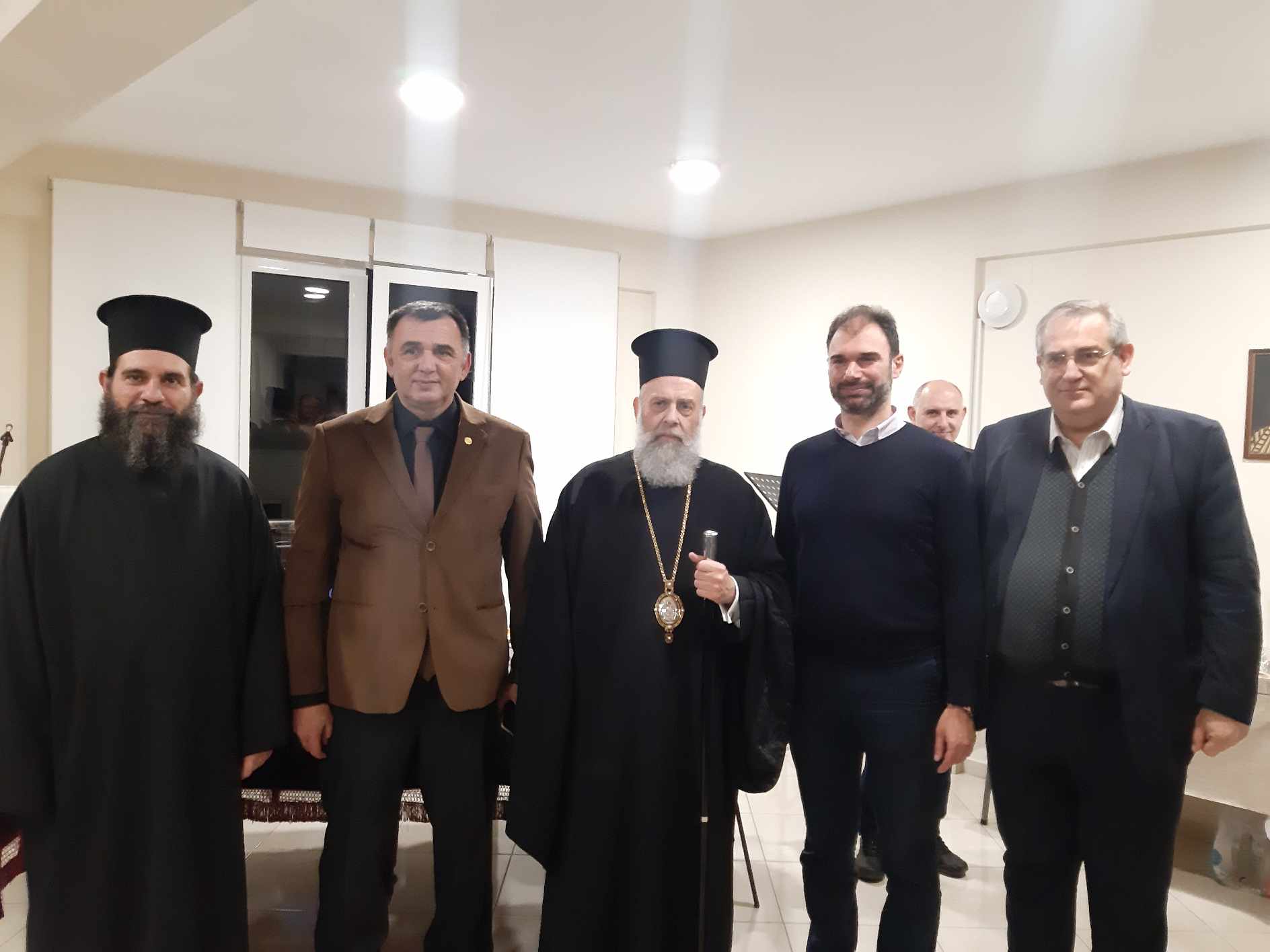Στην κοπή της Βασιλόπιτας των Ιεροψαλτων Καρδίτσας ο πρόεδρος των ...