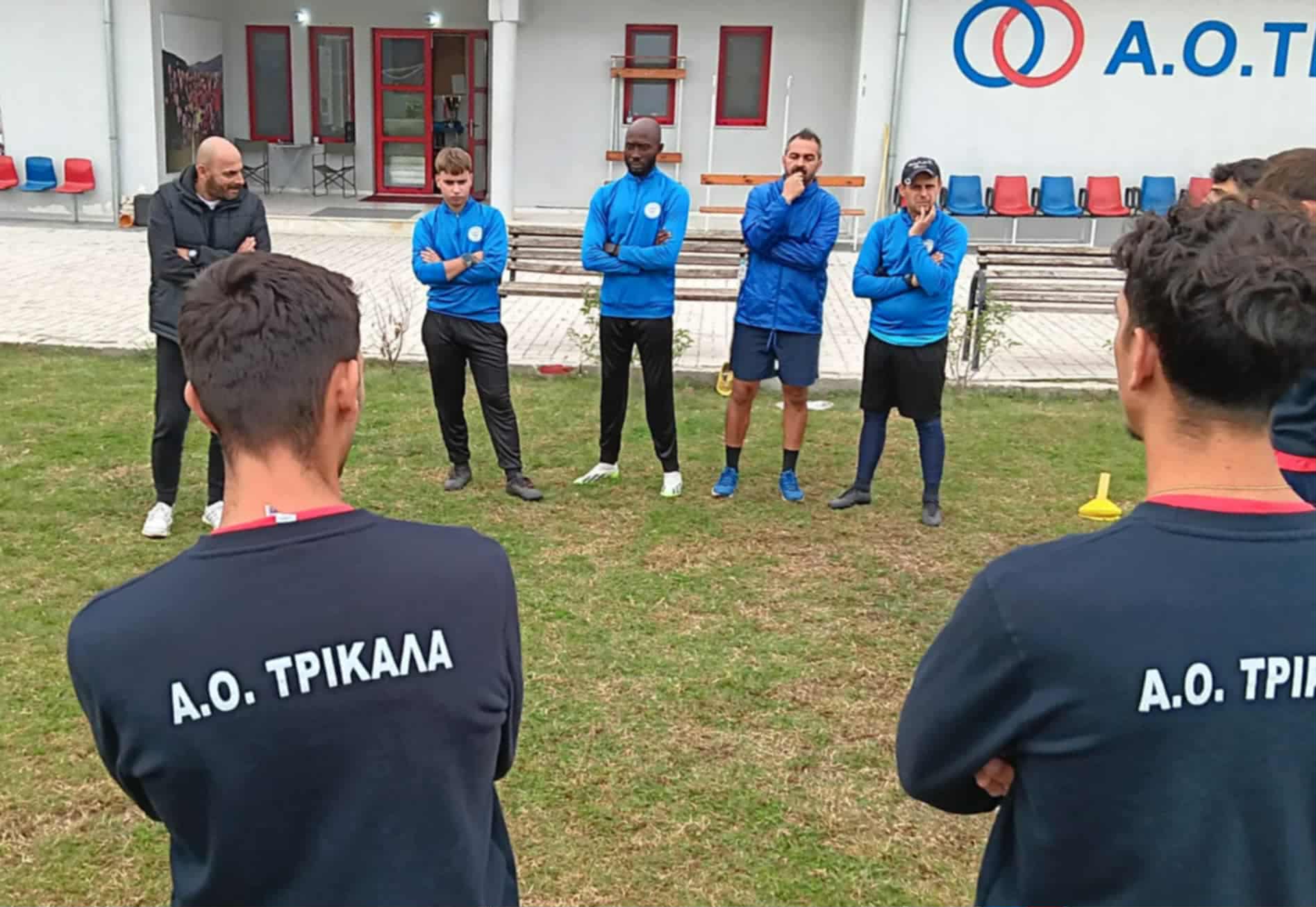 Είπε αντίο στους παίκτες του ΑΟΤ ο Νίκος Θεοδοσιάδης