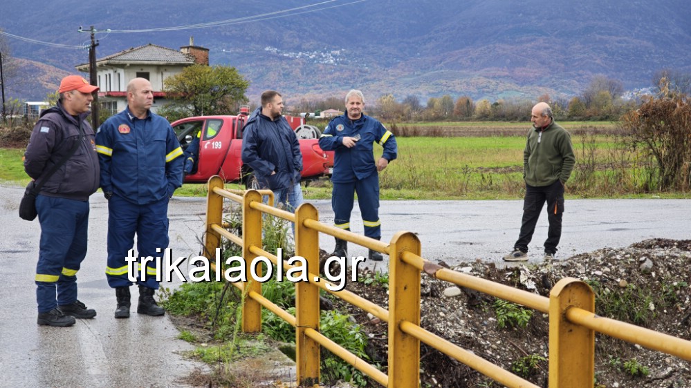 Τρίκαλα: Φούσκωσε απότομα το ποτάμι στο Βαλτινό – επιφυλακή για το ...