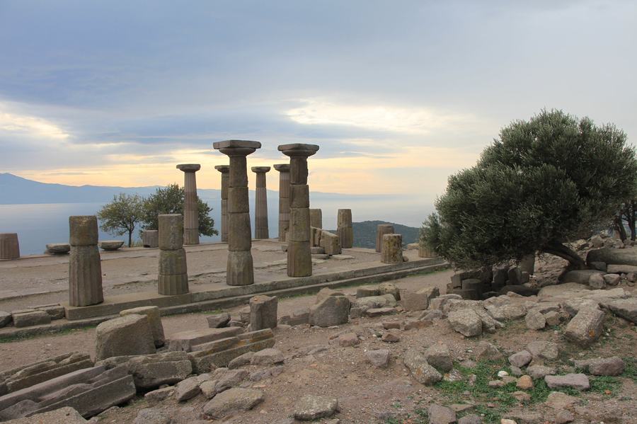 Archaeological Site Of Assos By Philipp Peterer